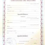 Certificat de naștere trilingv - Musterübersetzungen von Urkunden